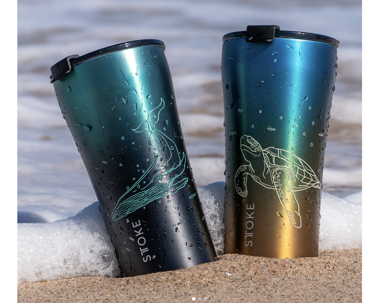 Ditch the Disposable Cup and embrace the benefits of our Sttoke reusab ...